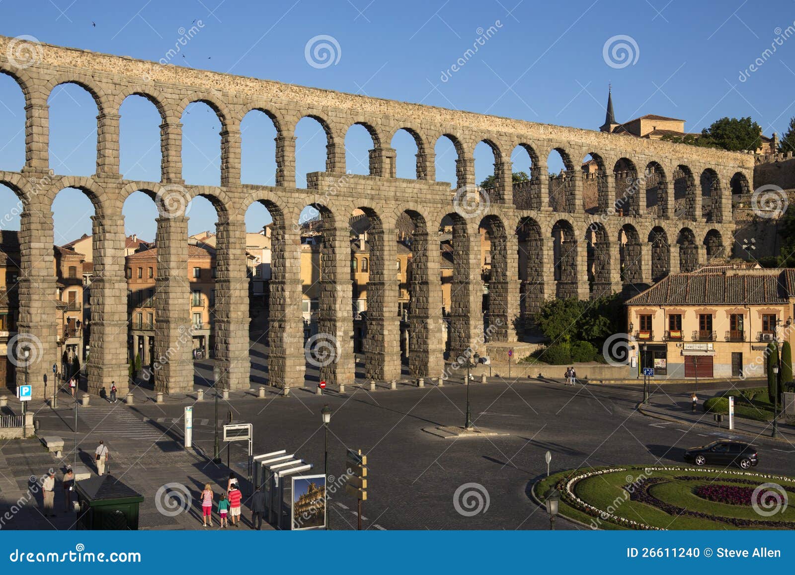 The Roman Aquaduct Royalty-Free Stock Photography | CartoonDealer.com ...