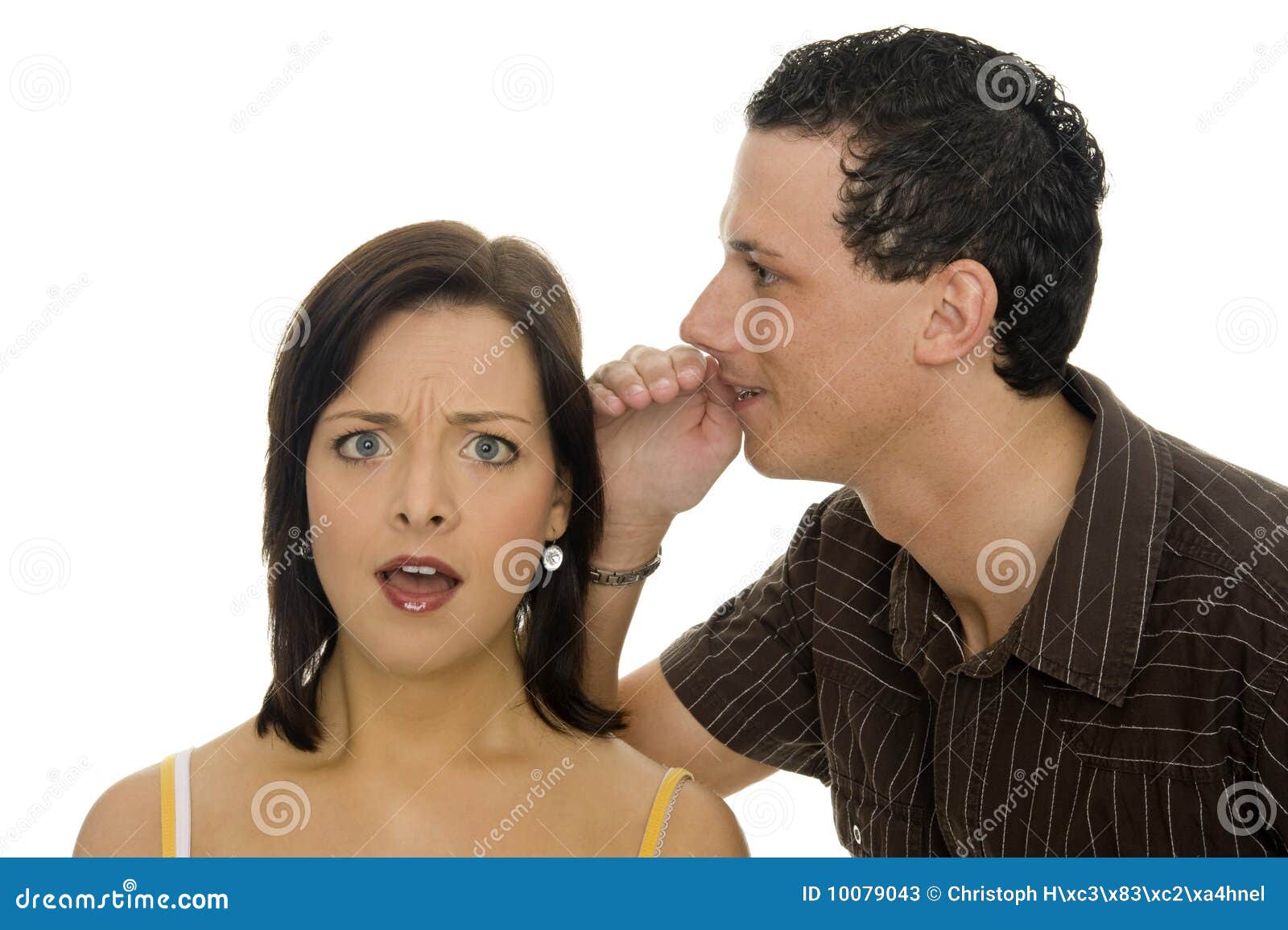 Segredo imagem de stock. Imagem de olhos, cara, surpreendido - 10079043