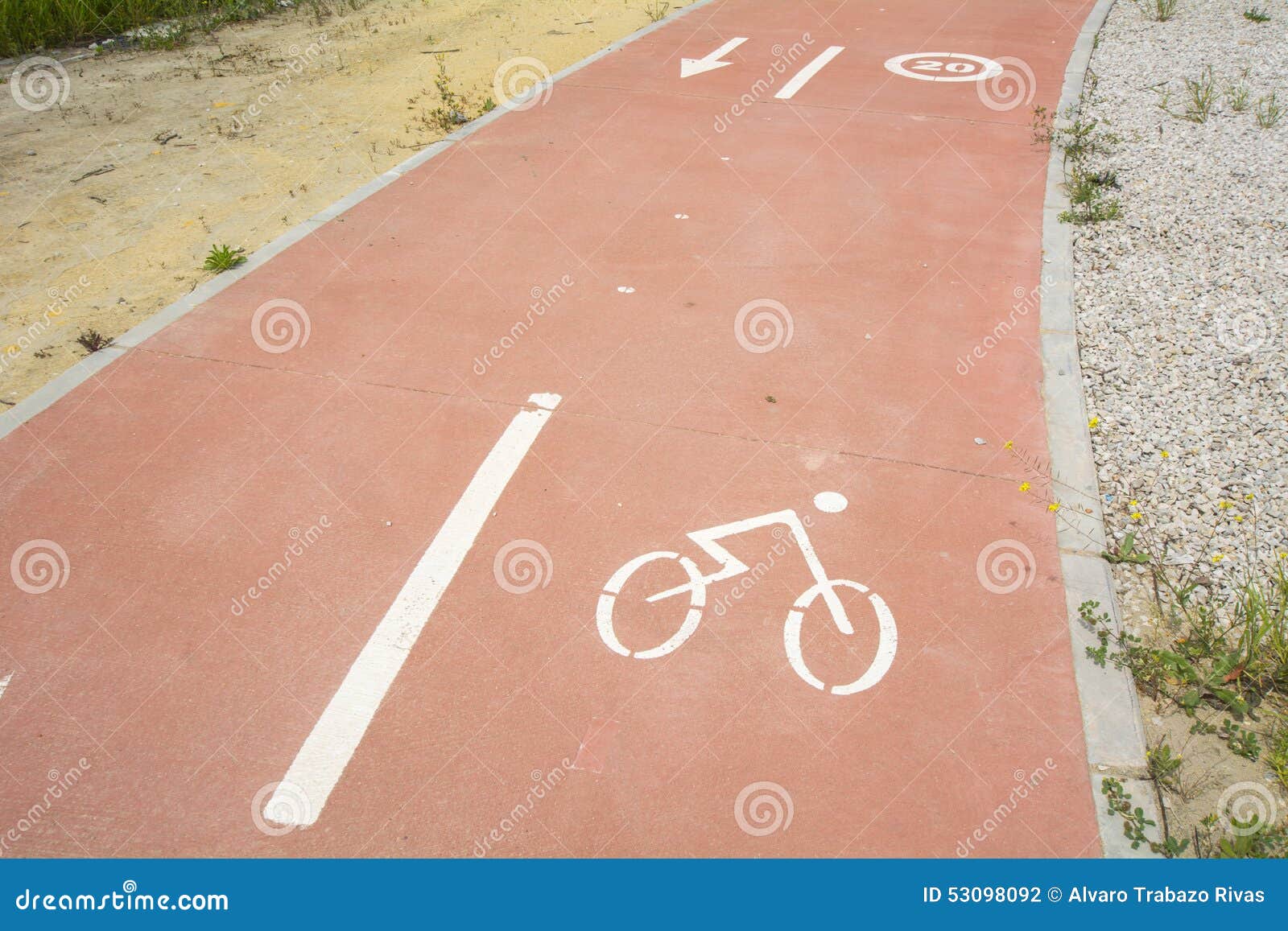 Segregated Cycle Facilities Royalty-Free Stock Image | CartoonDealer ...