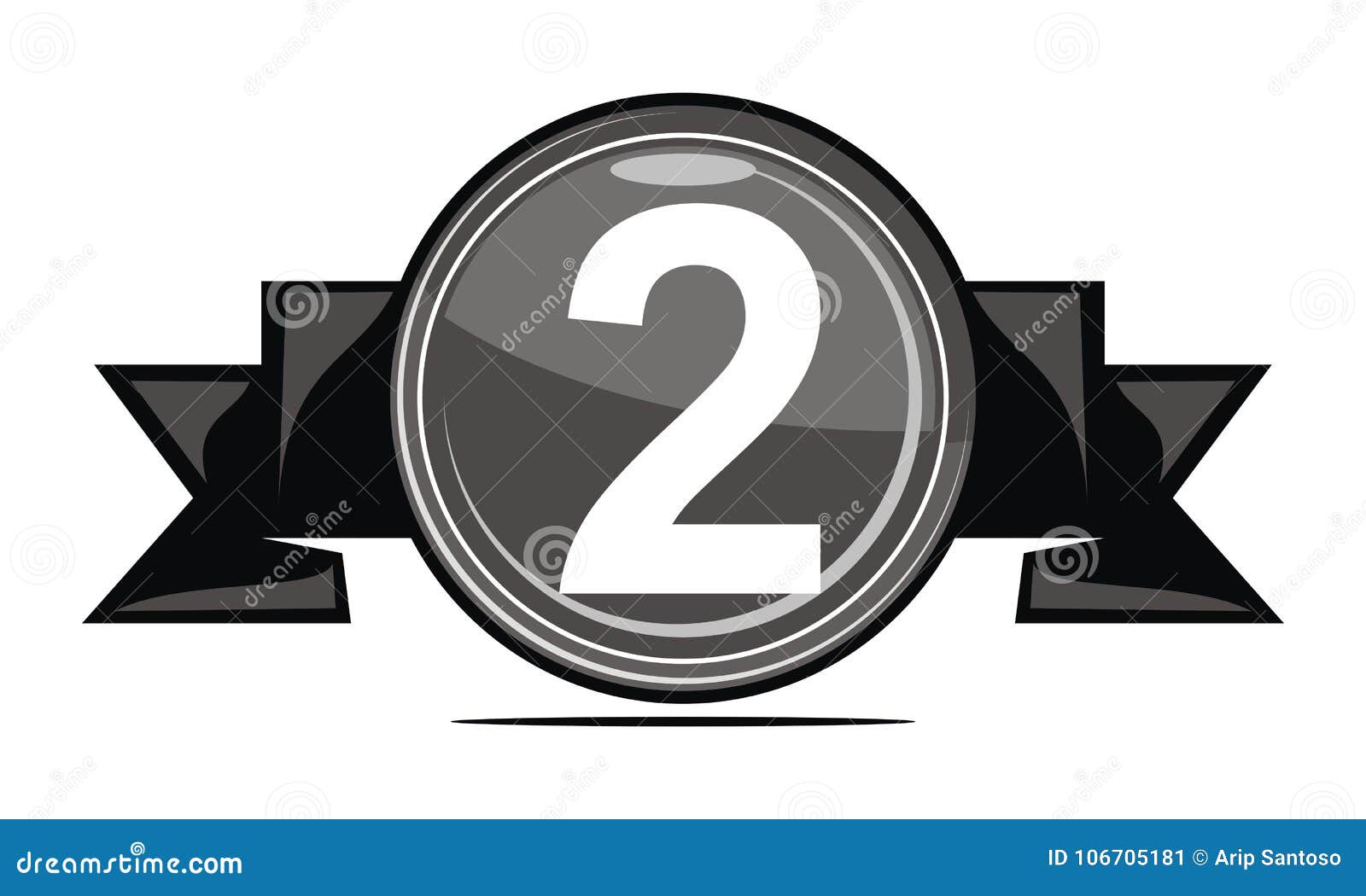 Segundo Corredor Acima De Logo Design Template Ilustração do Vetor ...