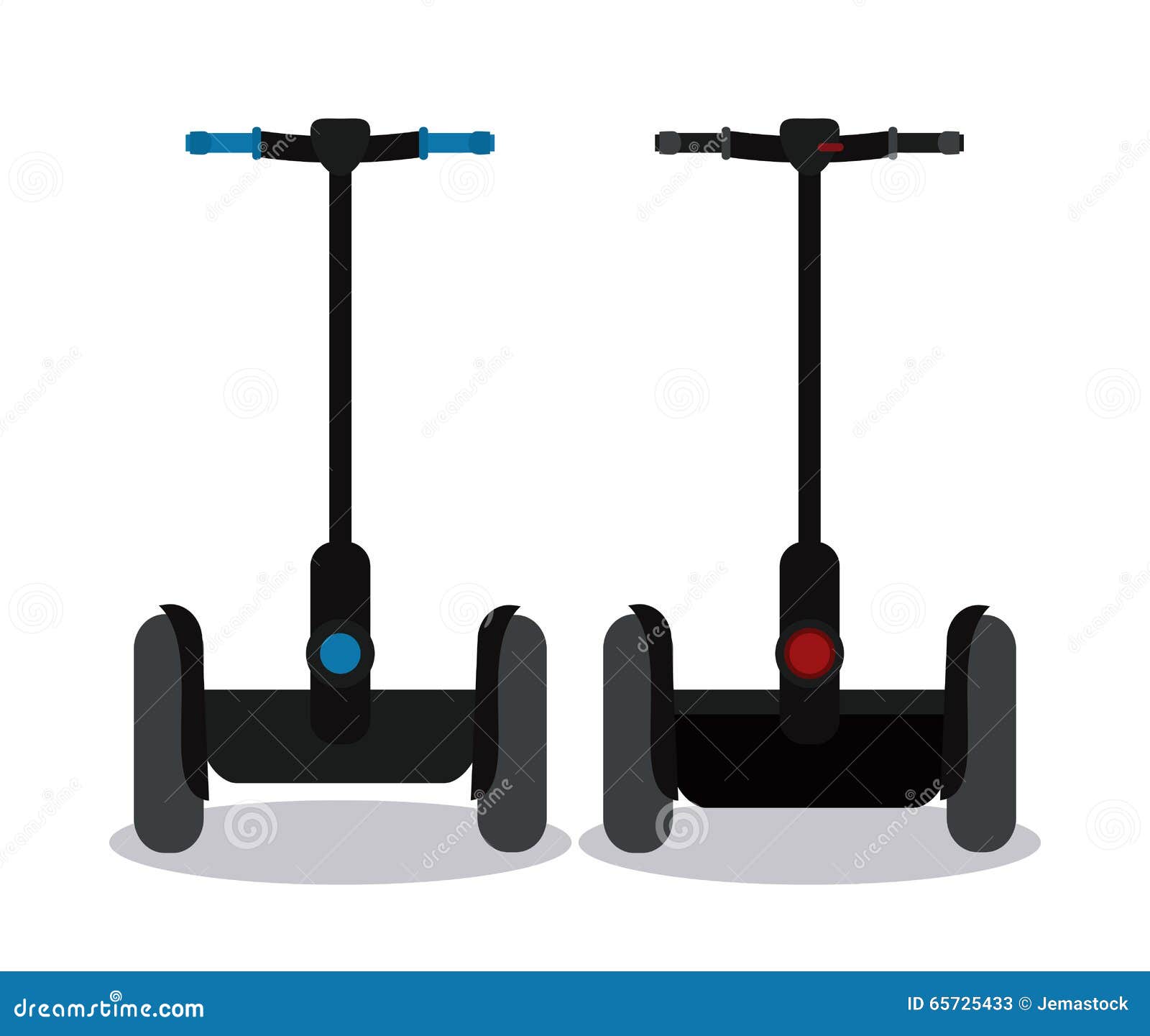 Segway design illustration stock vector. Illustration of technology ...
