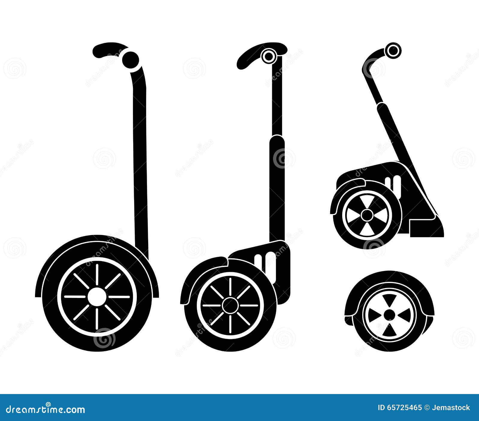 Segway design illustration stock vector. Illustration of black - 65725465