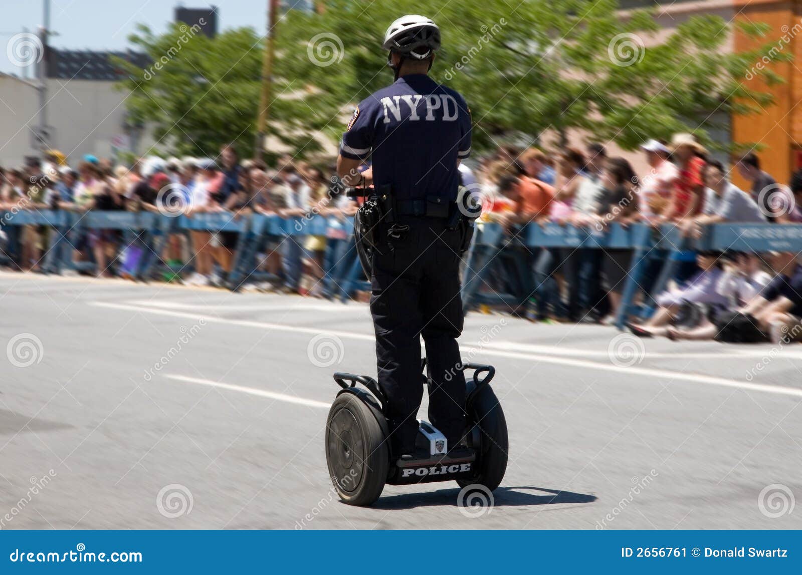 Segway Polizei stockbild. Bild von transportvorrichtung - 2656761
