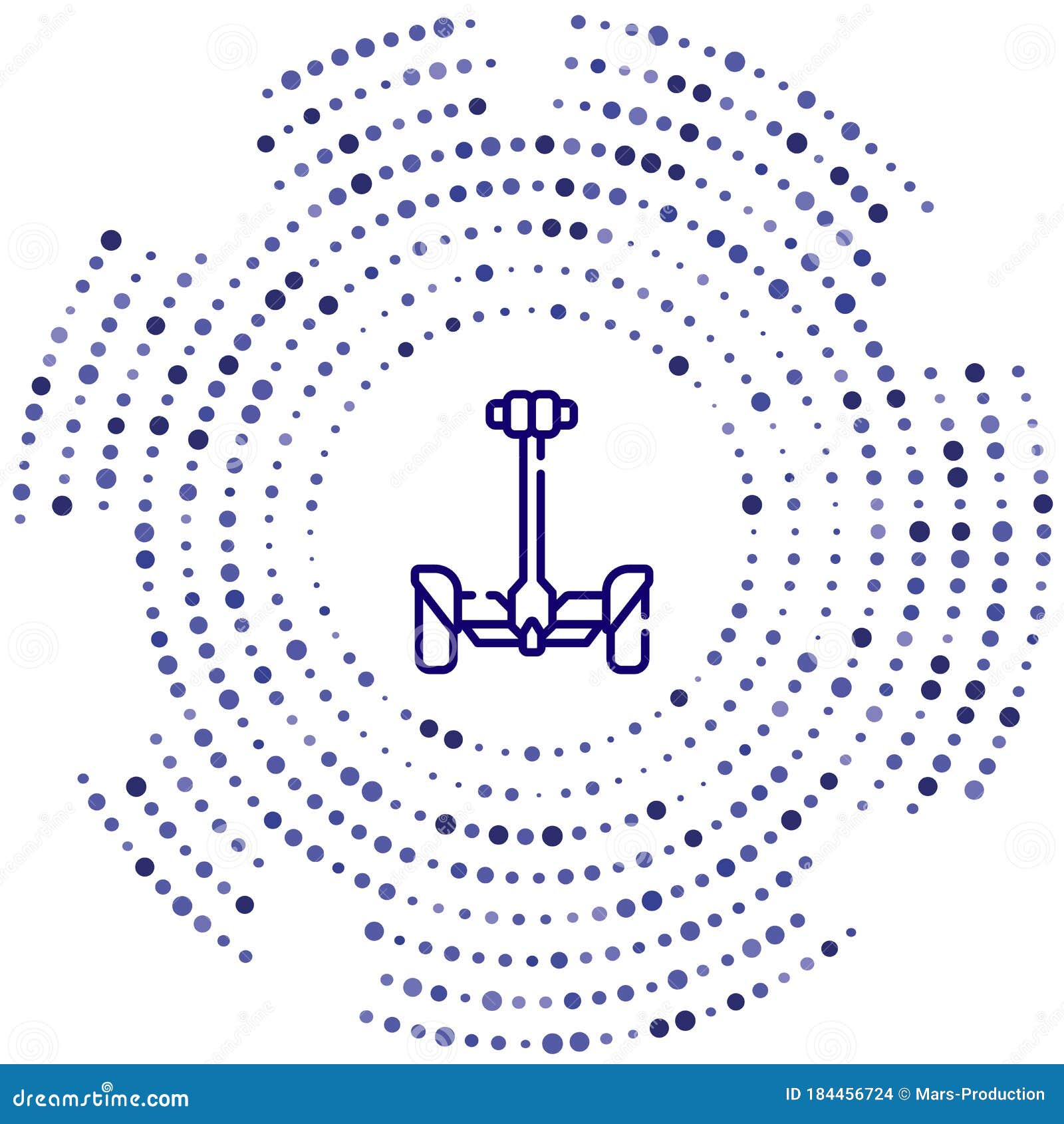 Segway Vector Icon. Segway Editable Stroke. Segway Linear Symbol for ...