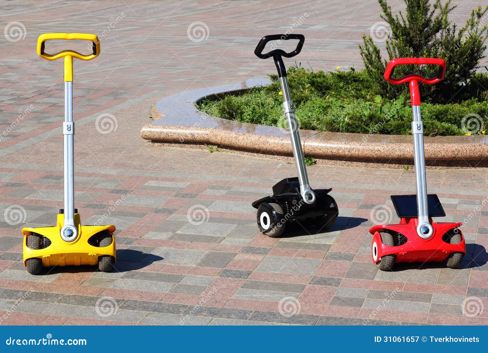Segways stock image. Image of transport, outdoor, cycle - 31061657