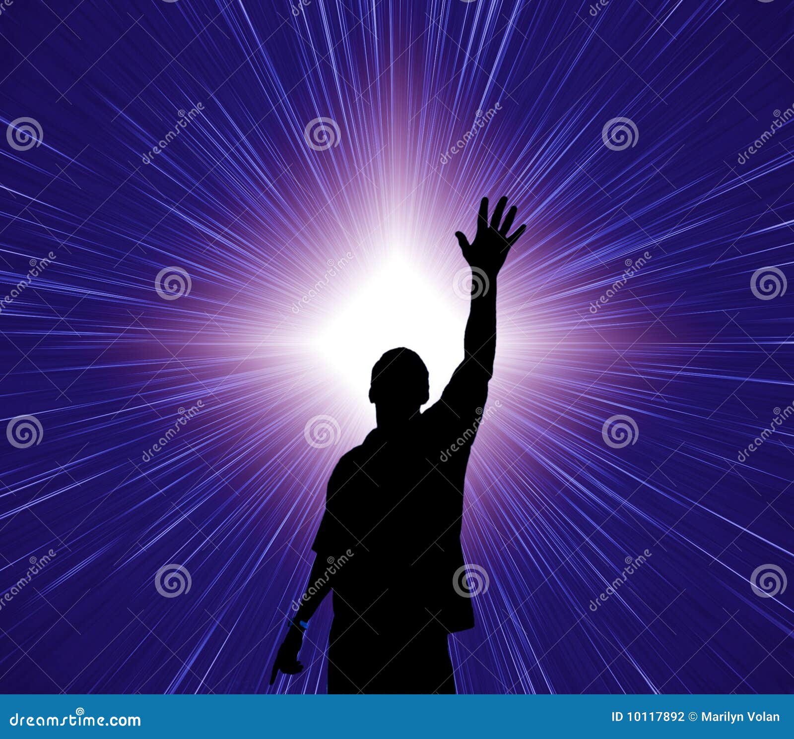 Sehen Sie die Leuchte stock abbildung. Illustration von konzept - 10117892