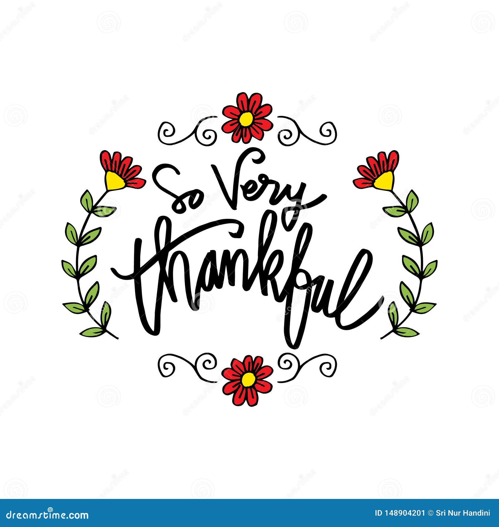 So sehr dankbare Gru?karte stock abbildung. Illustration von blätter ...