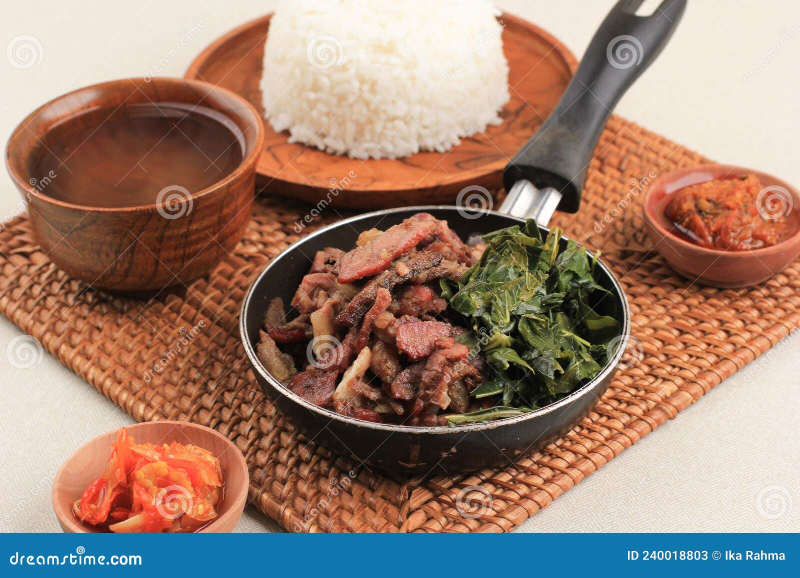 Sei Sapi or Beef Sei is Indonesia Traditional Smoked Beef Stock Image ...
