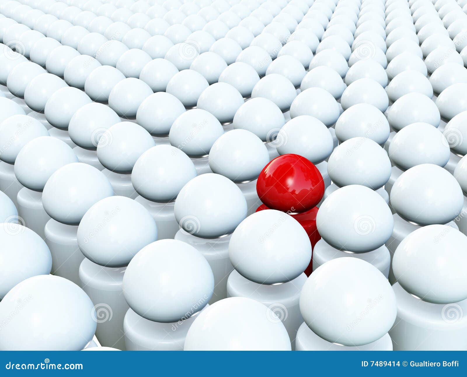 Seien Sie Ist Das Unterschiedlich Stock Abbildung - Illustration von ...