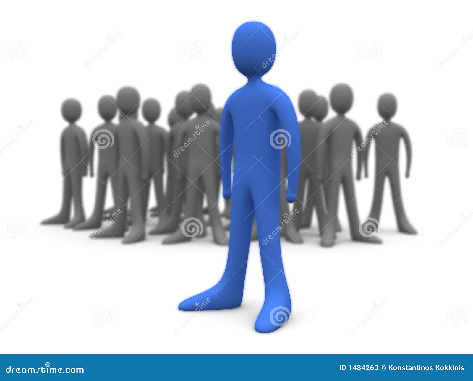 Seien Sie unterschiedlich stock abbildung. Illustration von innovate ...