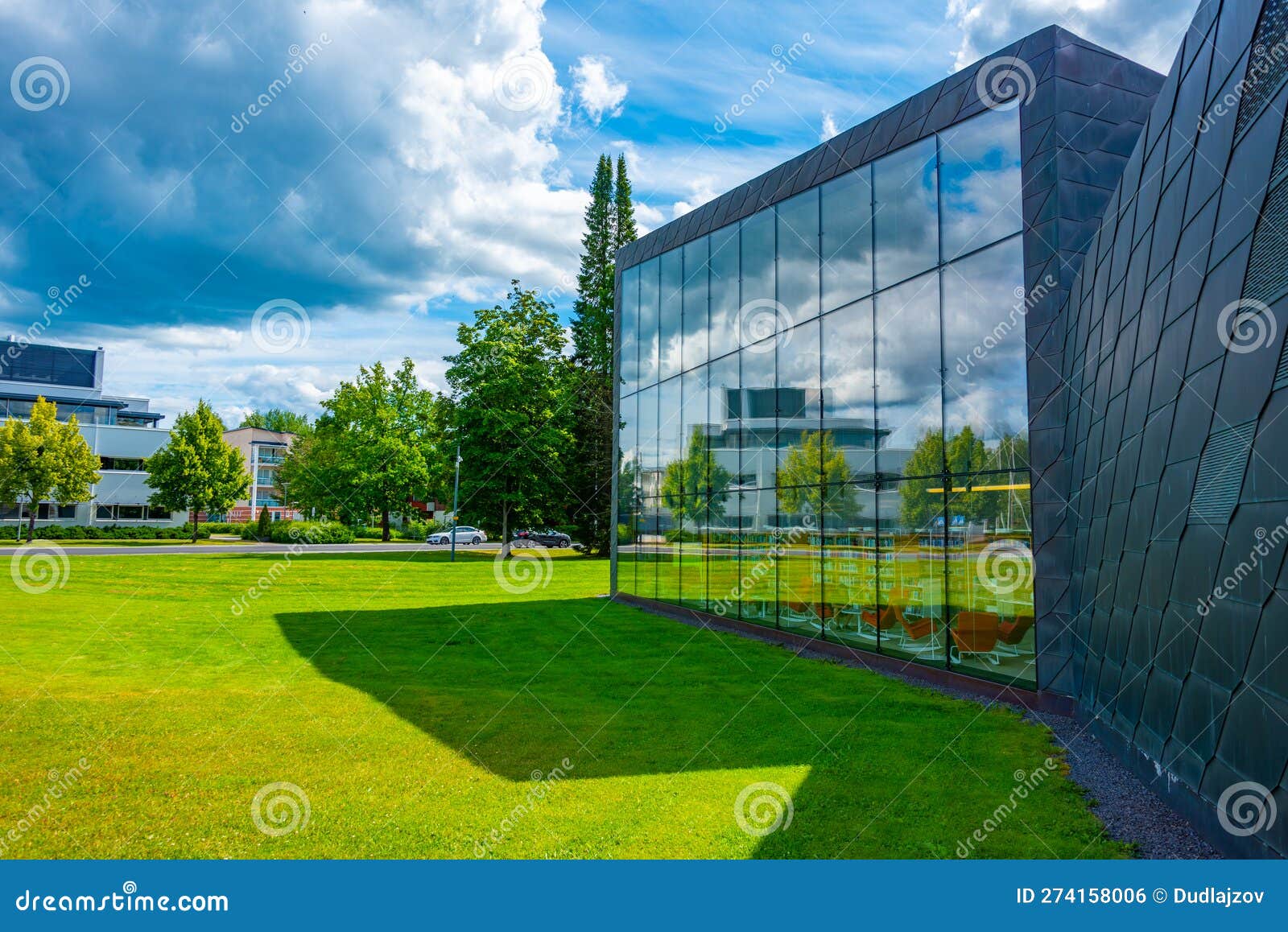 Seinajoki Main Library in Finland Editorial Photo - Image of ...
