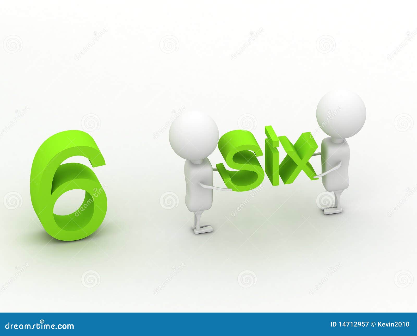 Seis stock de ilustración. Ilustración de sixth, happy - 14712957