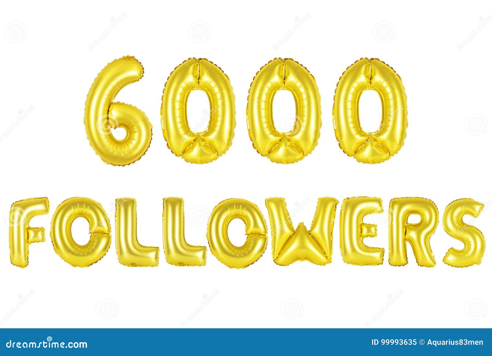 Seis Mil Seguidores, Color Oro Imagen de archivo - Imagen de amigos ...