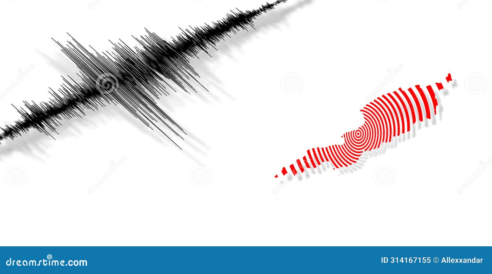 Seismic Activity Earthquake Anguilla Map Royalty-Free Stock Photo ...