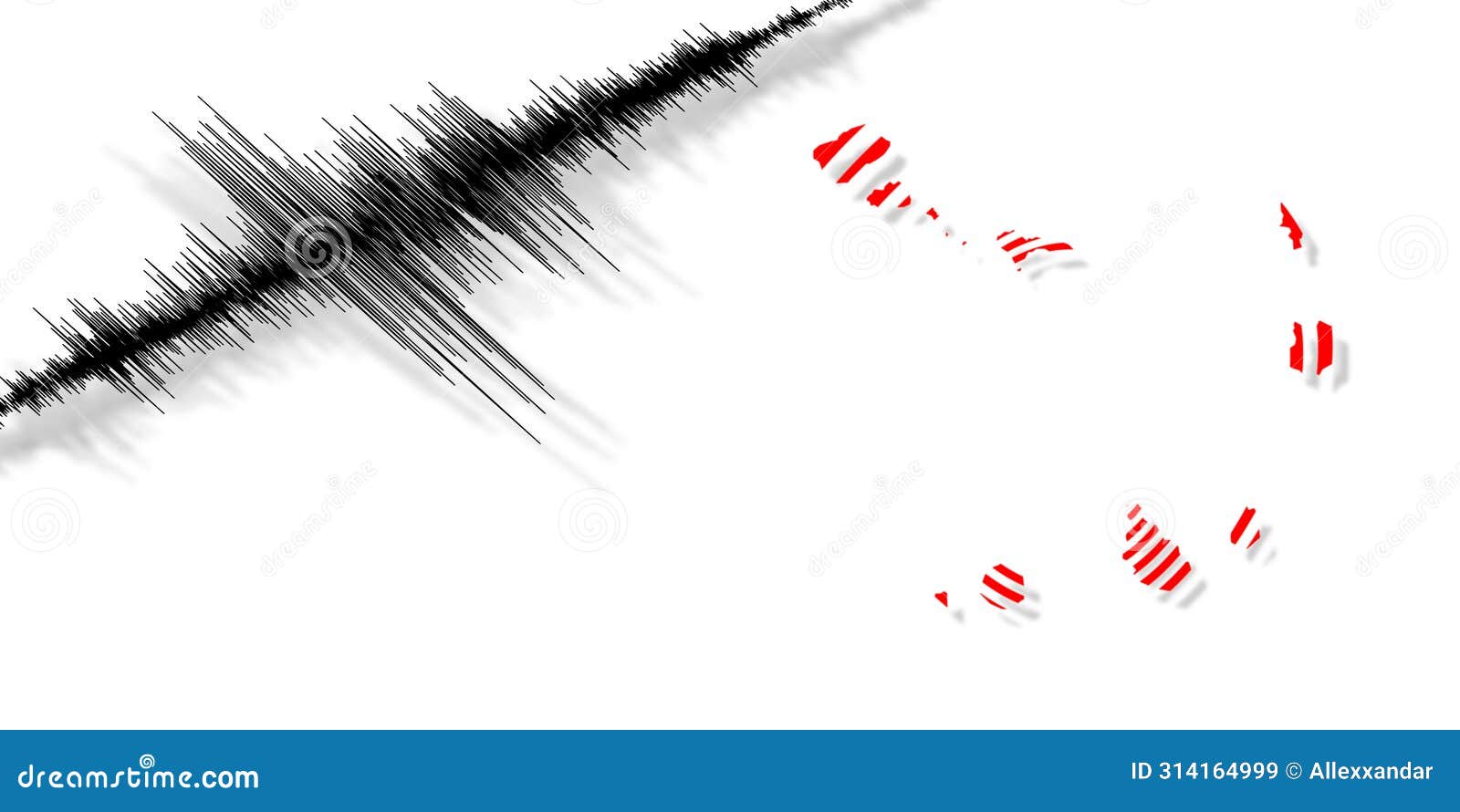 Seismic Activity Earthquake Cape Verde Map Stock Image | CartoonDealer ...