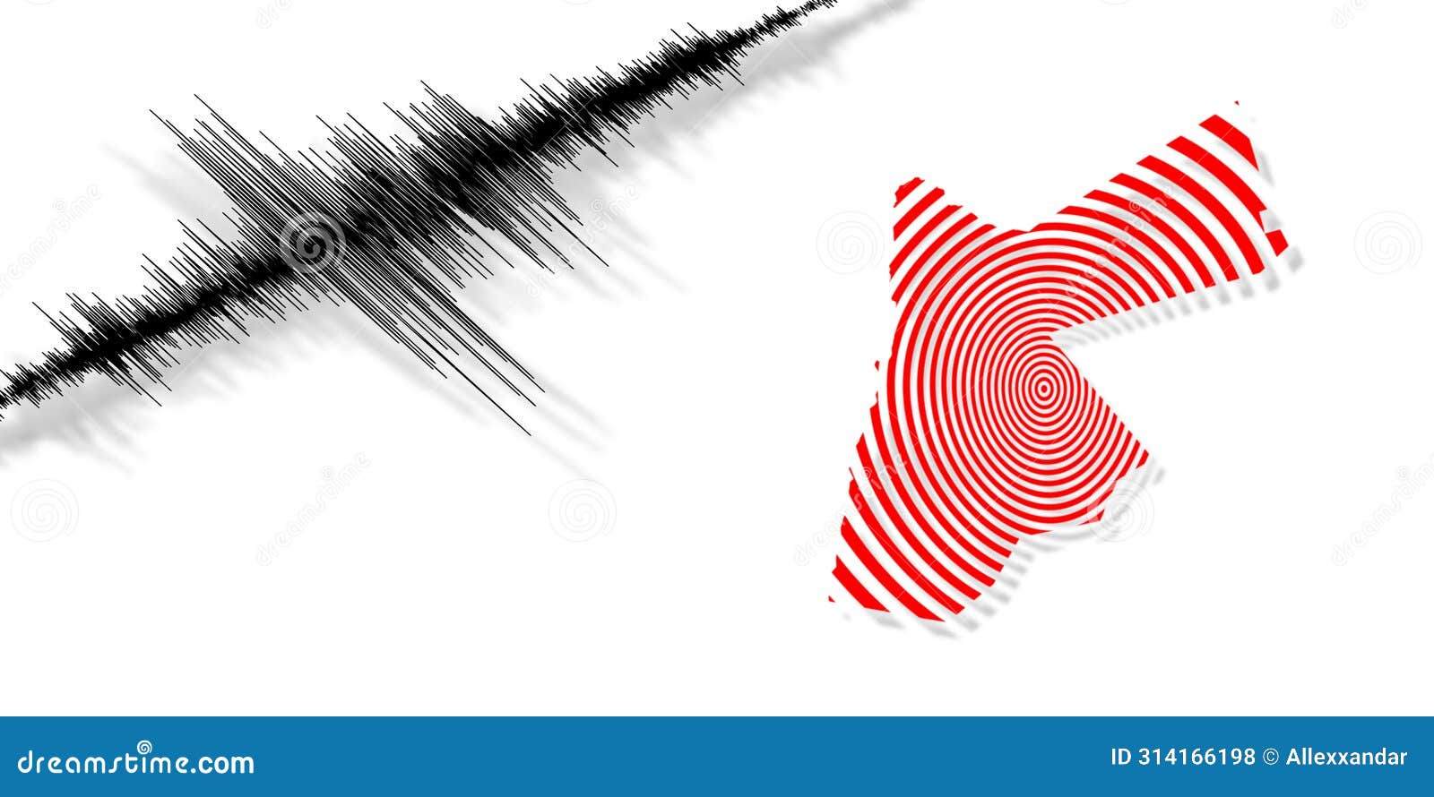 Seismic Activity Earthquake Jordan Map Stock Illustration ...