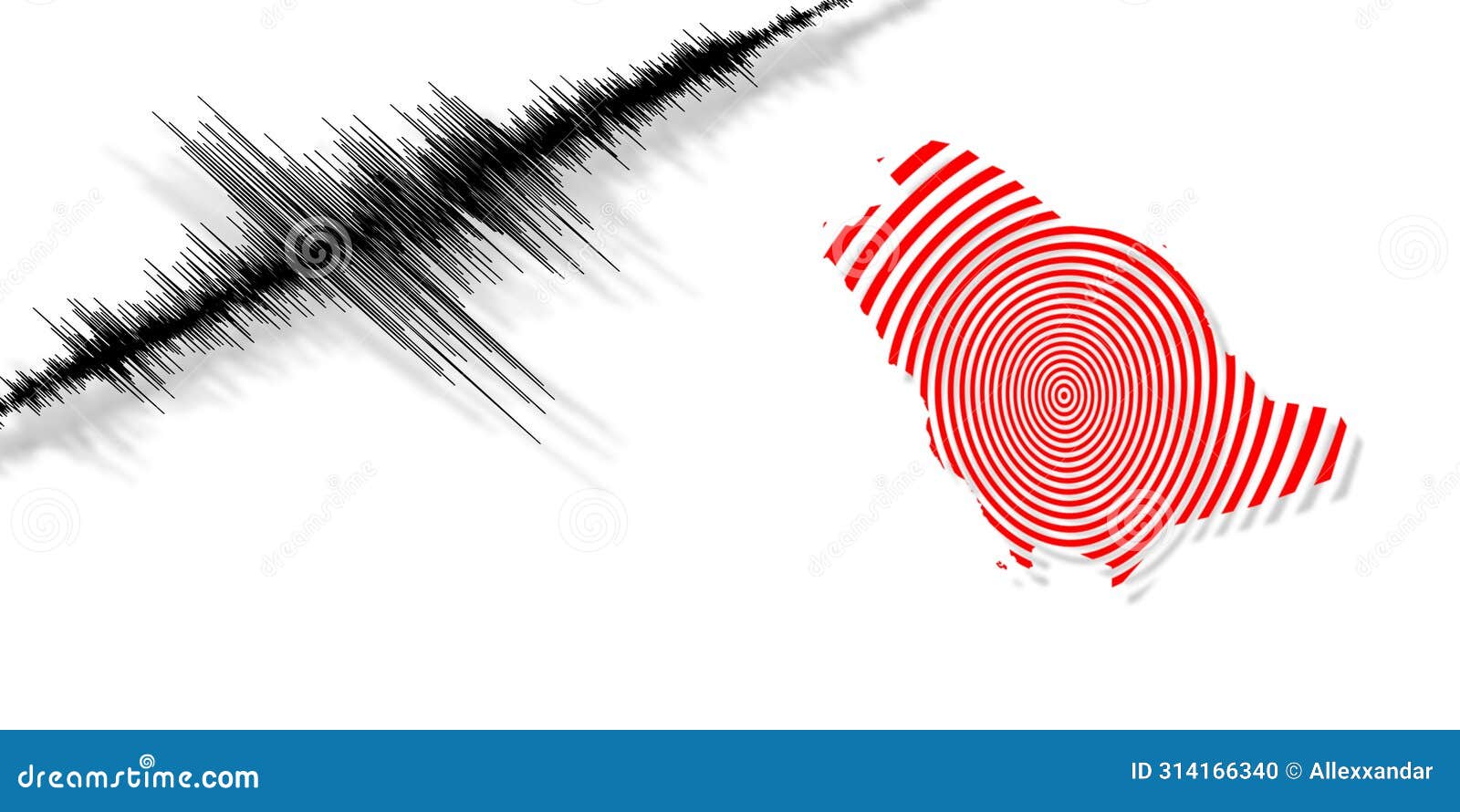 Seismic Activity Earthquake Saudi Arabia Map Stock Illustration ...
