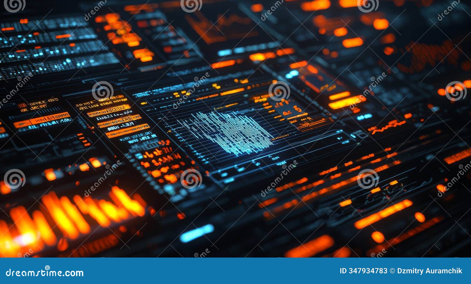 Seismic Data from an Earthquake is Displayed on a Computer Screen Using ...