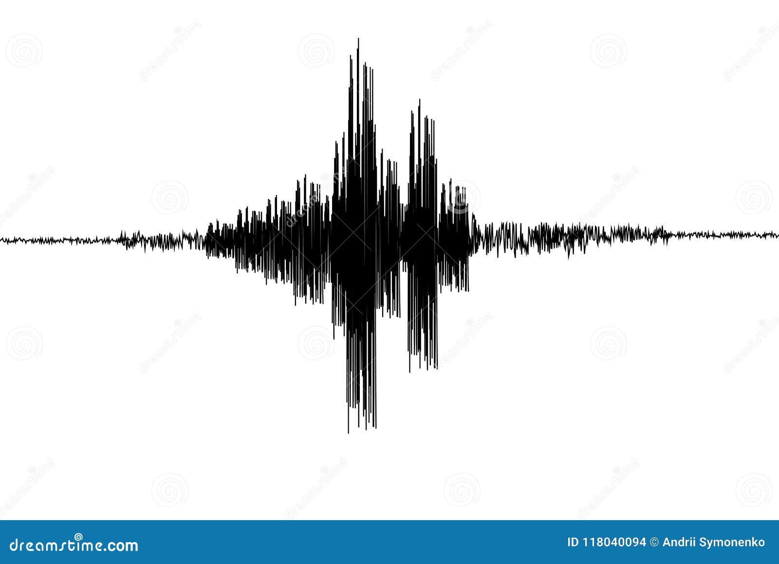 Seismic And Earthquake Activity On Screen Of Laptop Computer, Geodetic ...