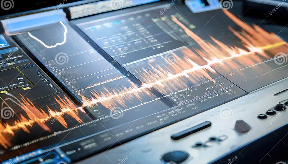 Seismograph Displaying Precise Earthquake Data with Visual Clarity ...