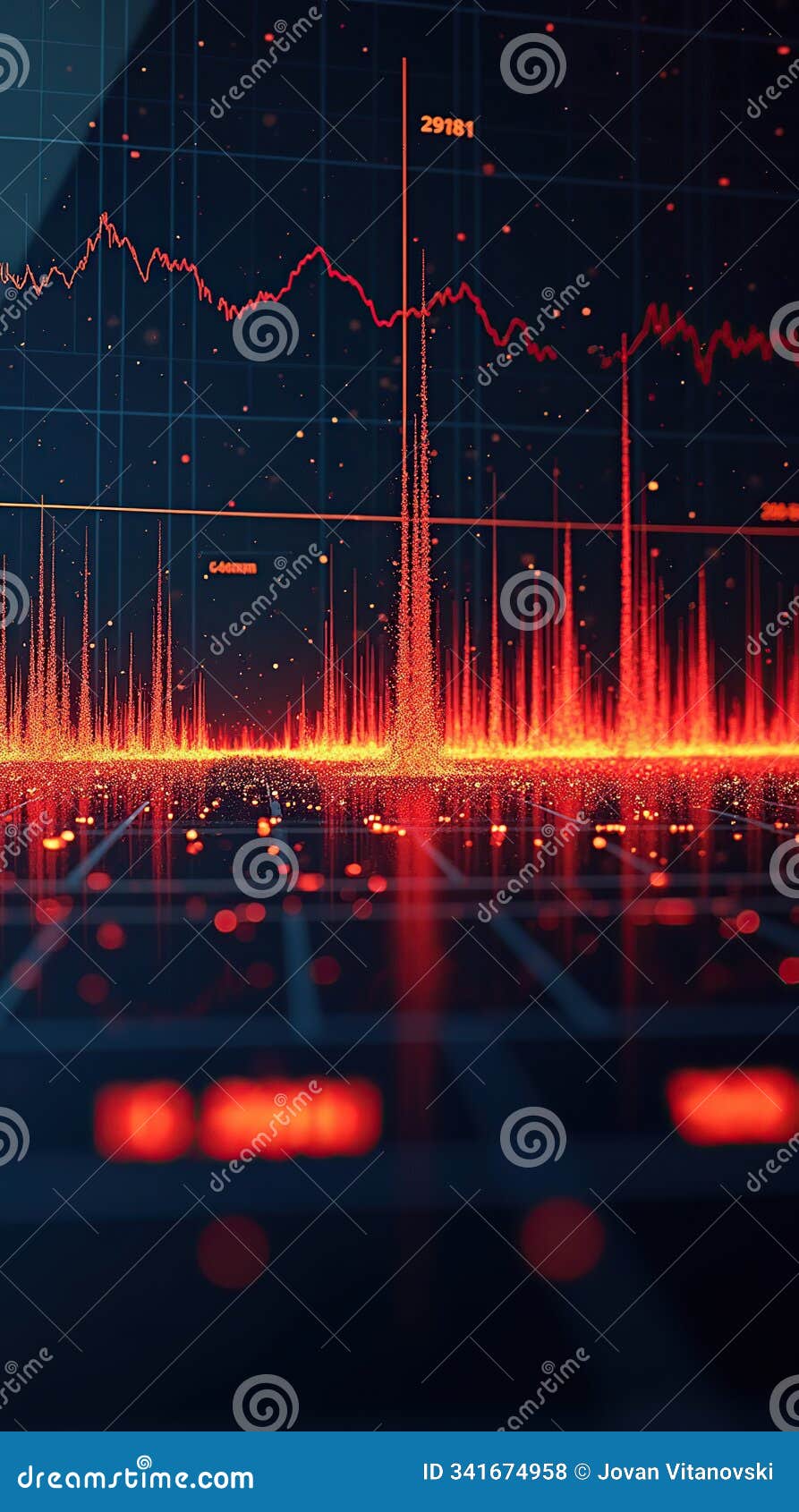 Seismograph Displaying Vivid and Precise Earthquake Data Visualization ...