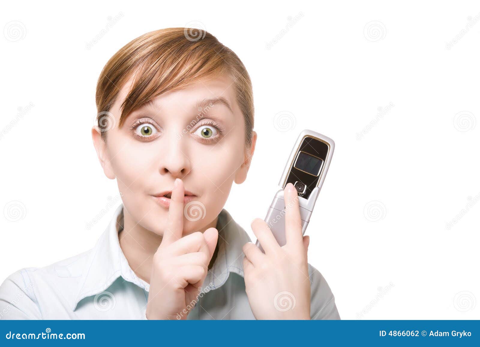 Seja quieto foto de stock. Imagem de fofofo, atendimento - 4866062