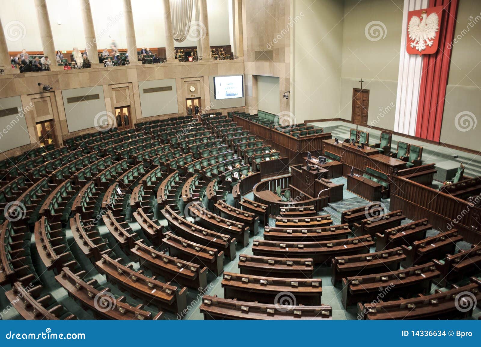 Sejm - Het Poolse Parlement Stock Foto - Image of europa, polen: 14336634