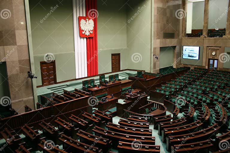 Sejm of the Republic of Poland Stock Photo - Image of center, diet: 3653220