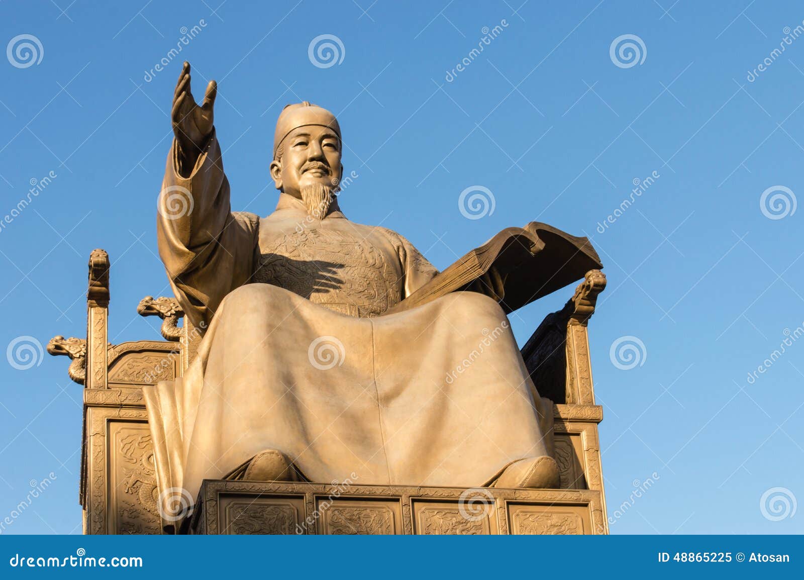 Sejong do rei o grande imagem de stock. Imagem de etnicidade - 48865225