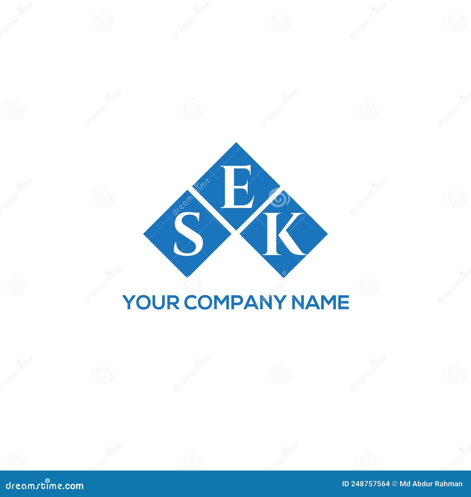 SEK Letter Logo Design on BLACK Background. SEK Creative Initials ...