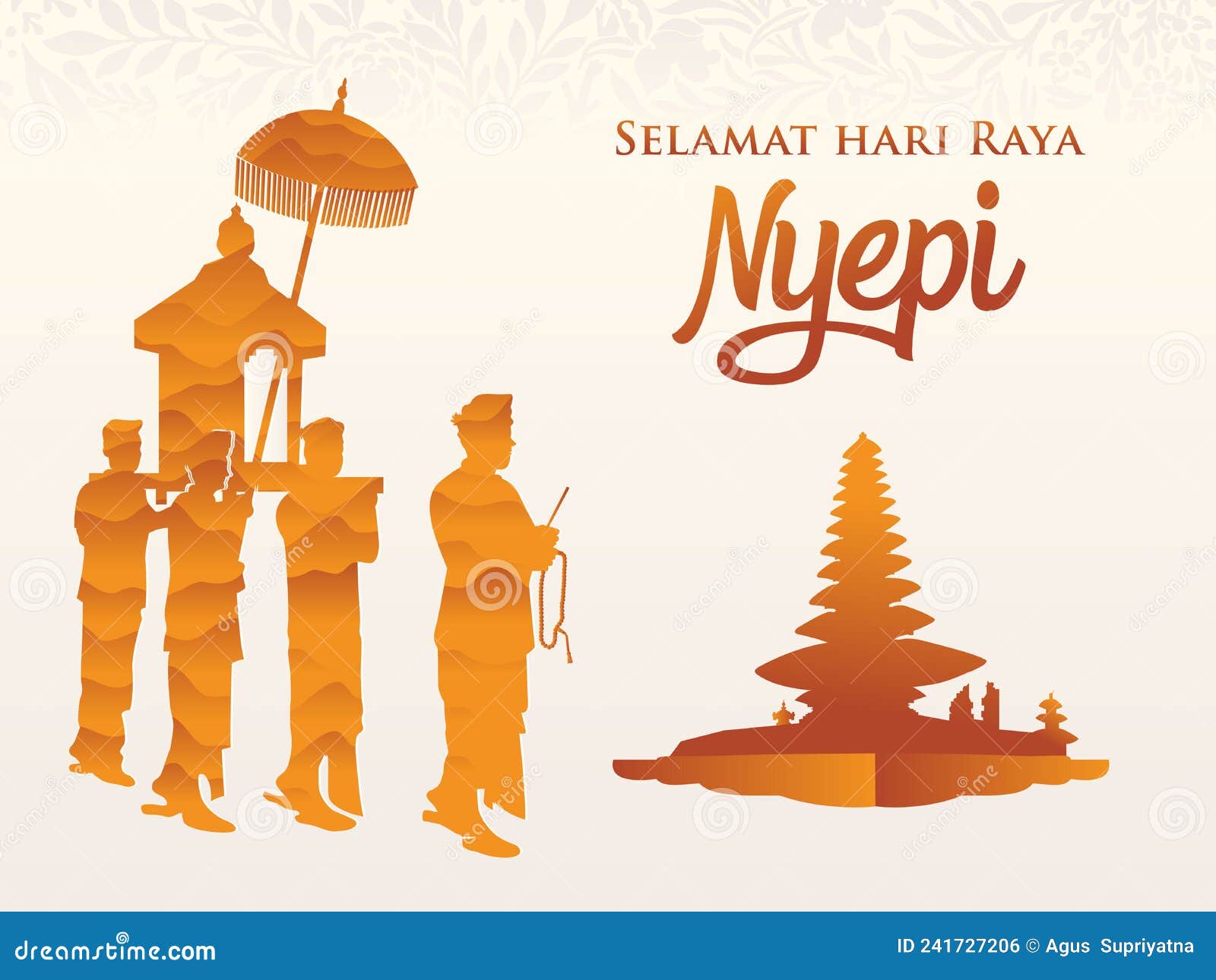 Selamat Hari Raya Nyepi. Translation: Happy Day of Silence Nyepi Stock ... Selamat Hari Raya Nyepi. Translation: Happy Day of Silence Nyepi Stock ...