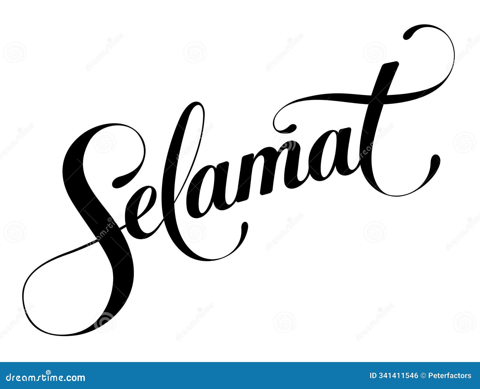 Selamat Peace in Indonesian Stock Illustration - Illustration of ...