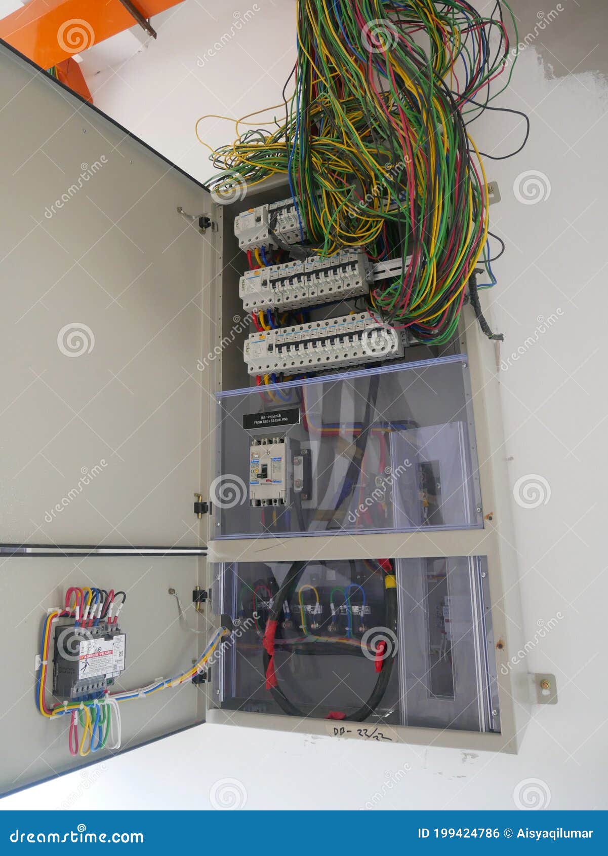 Electrical Distribution Board and it`s Component in the Installation ...