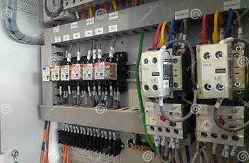 Electrical Distribution Board and it`s Component in the Installation ...