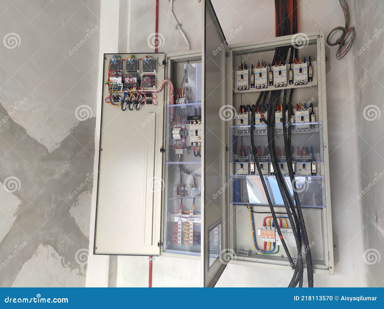 Electrical Distribution Board and it`s Component in the Installation ...