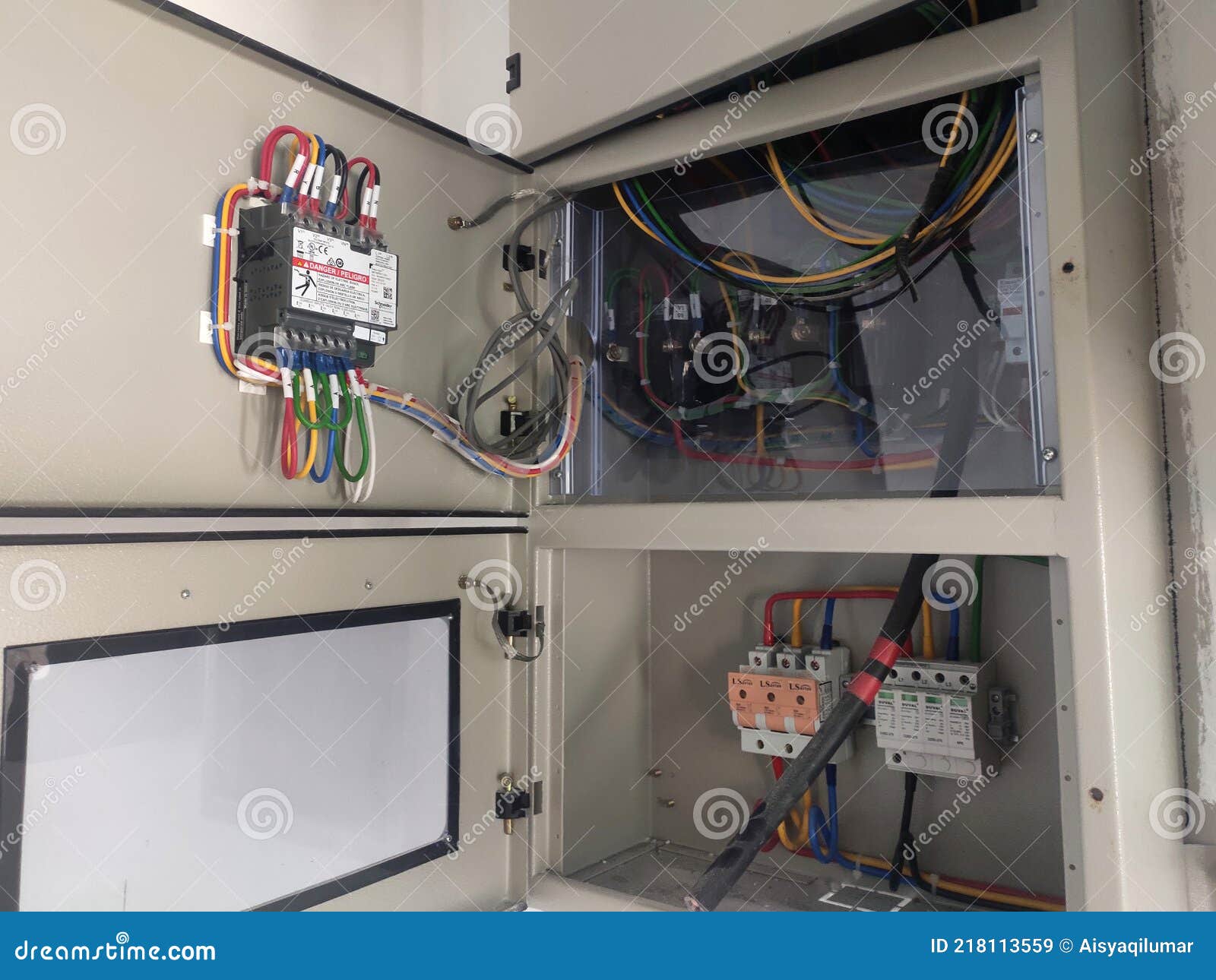 Electrical Distribution Board and it`s Component in the Installation ...