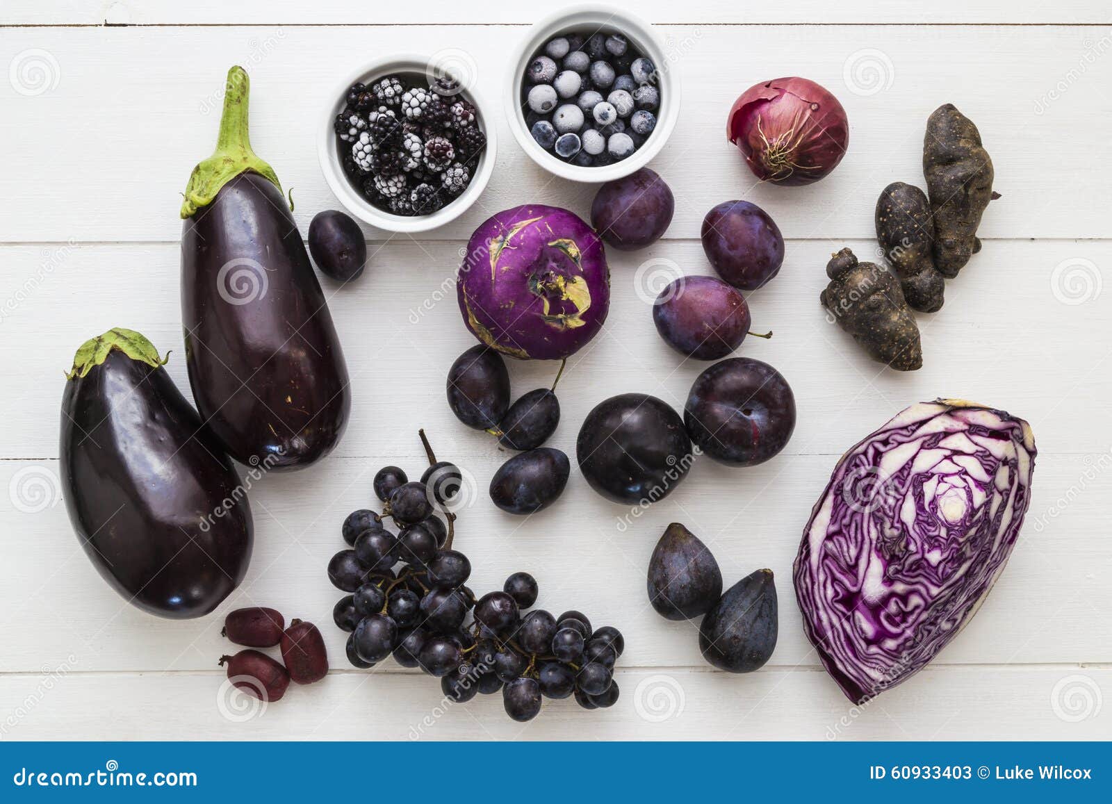 Seleção Do Fruto E Do Veg Roxos Imagem de Stock - Imagem de fazendeiros ...