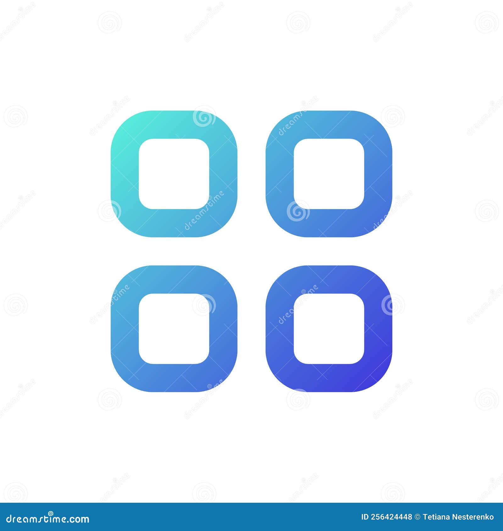 Select All Items Pixel Perfect Gradient Linear Ui Icon Stock Vector - Illustration of option ...
