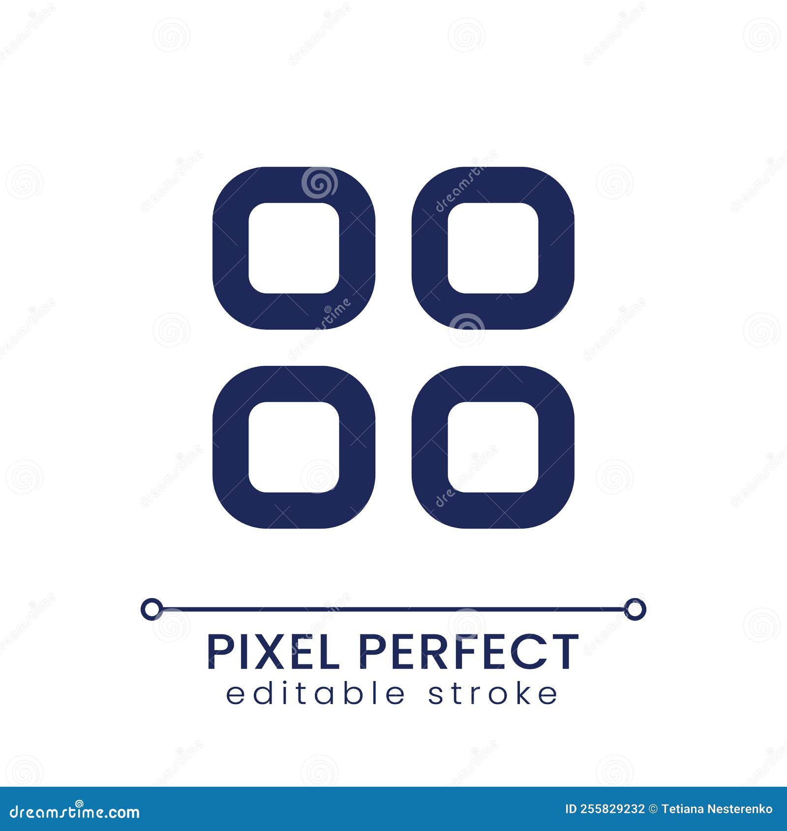 Select All Items Pixel Perfect Linear Ui Icon Stock Vector - Illustration of pick, scan: 255829232