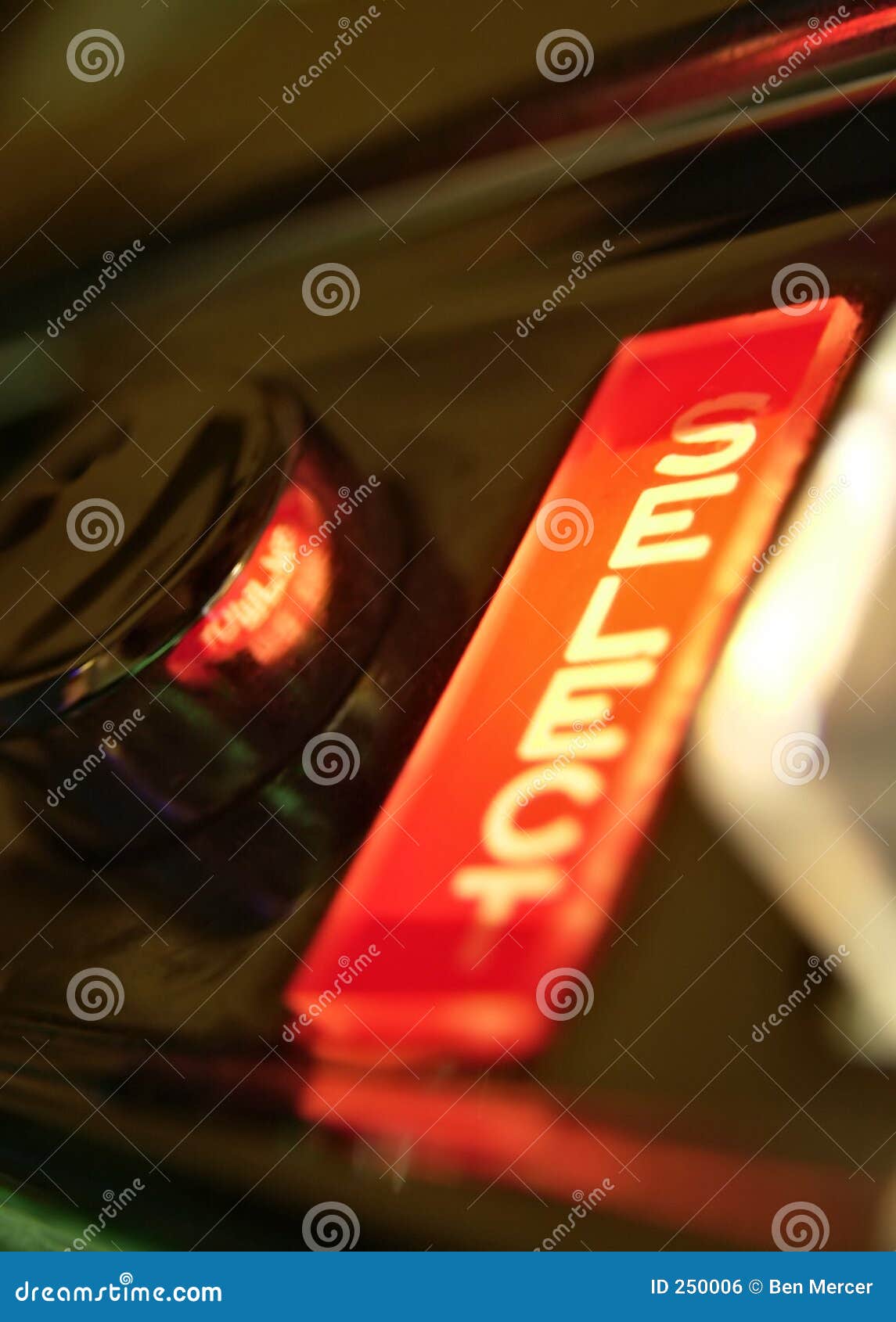 Select Button stock photo. Image of illuminated, selection - 250006