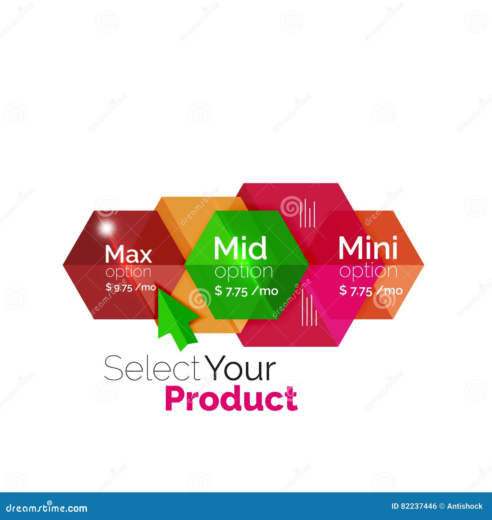 Select choice template stock illustration. Illustration of design ...