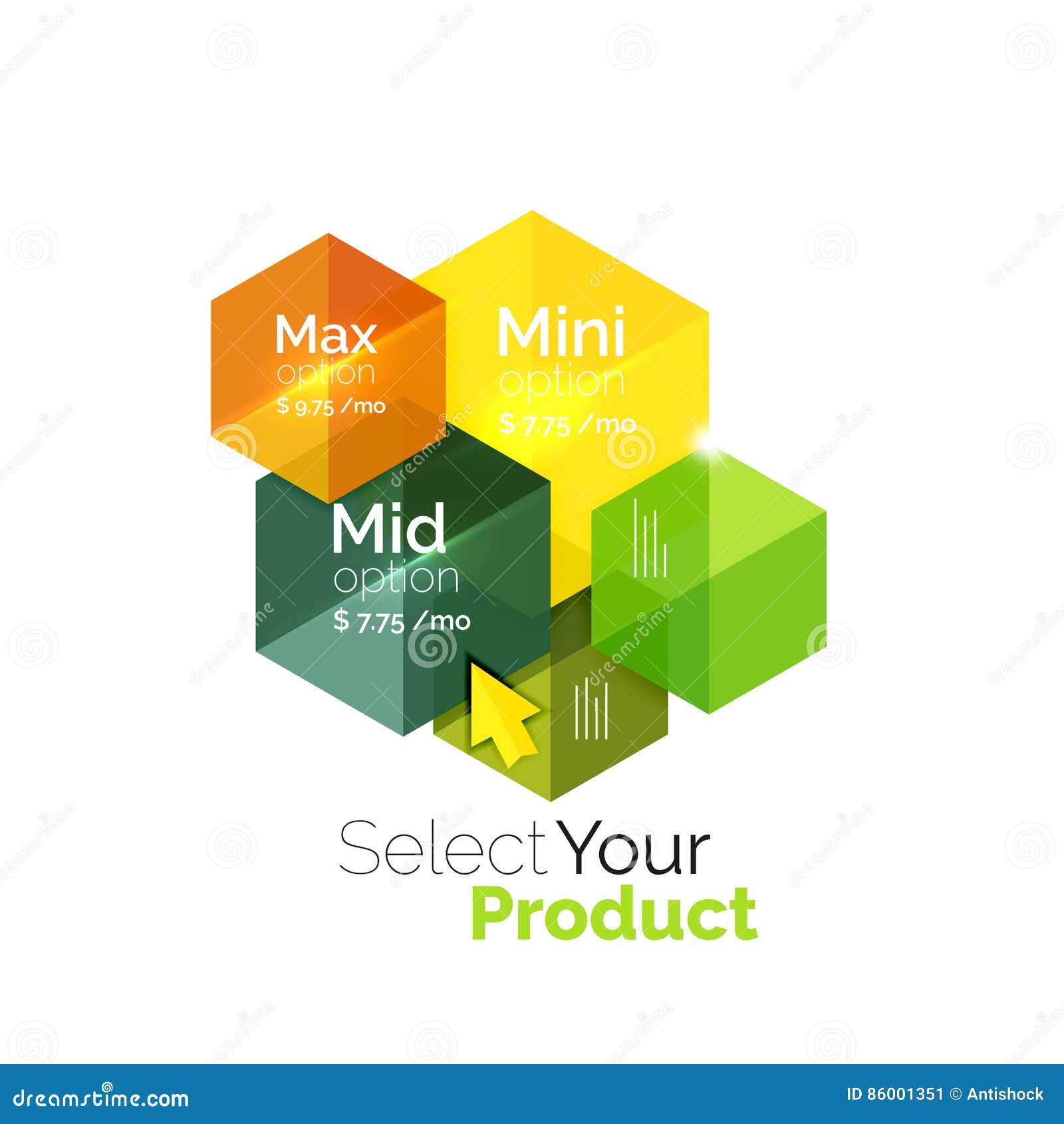Select choice template stock vector. Illustration of layout - 86001351