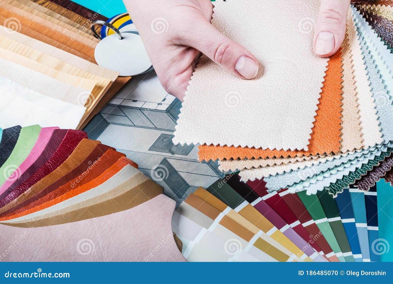 Select a Color from the Color Sample Pallets in the Designer`s ...