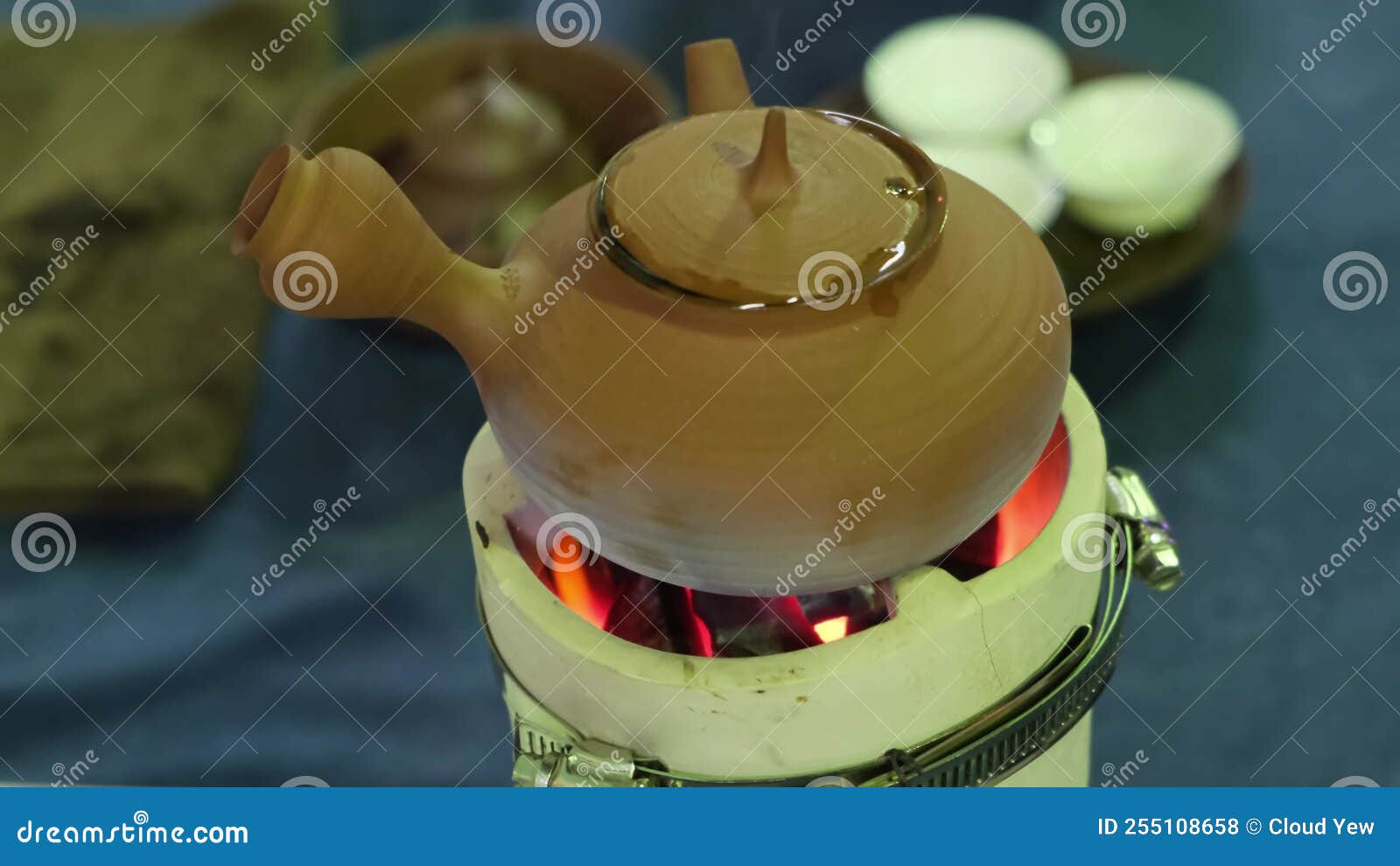 Select Focus the Hot Boiling Chinese Tea Stock Footage - Video of ...