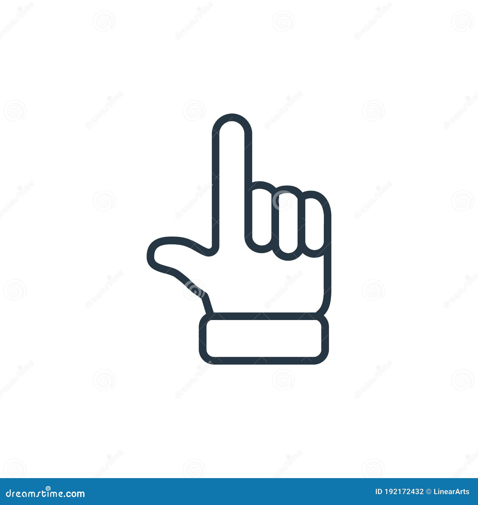 Select Icon Vector from Business Training Concept. Thin Line ...