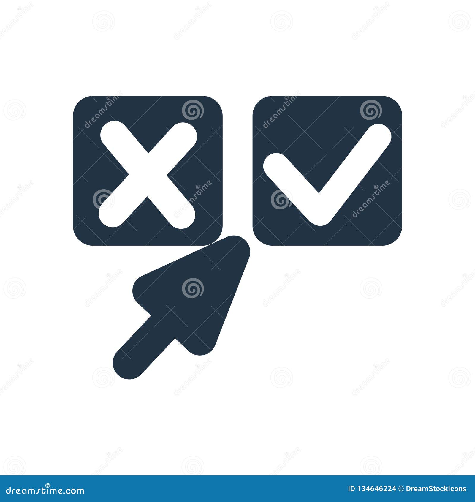 Select Icon Vector Isolated on White Background, Select Sign Stock ...