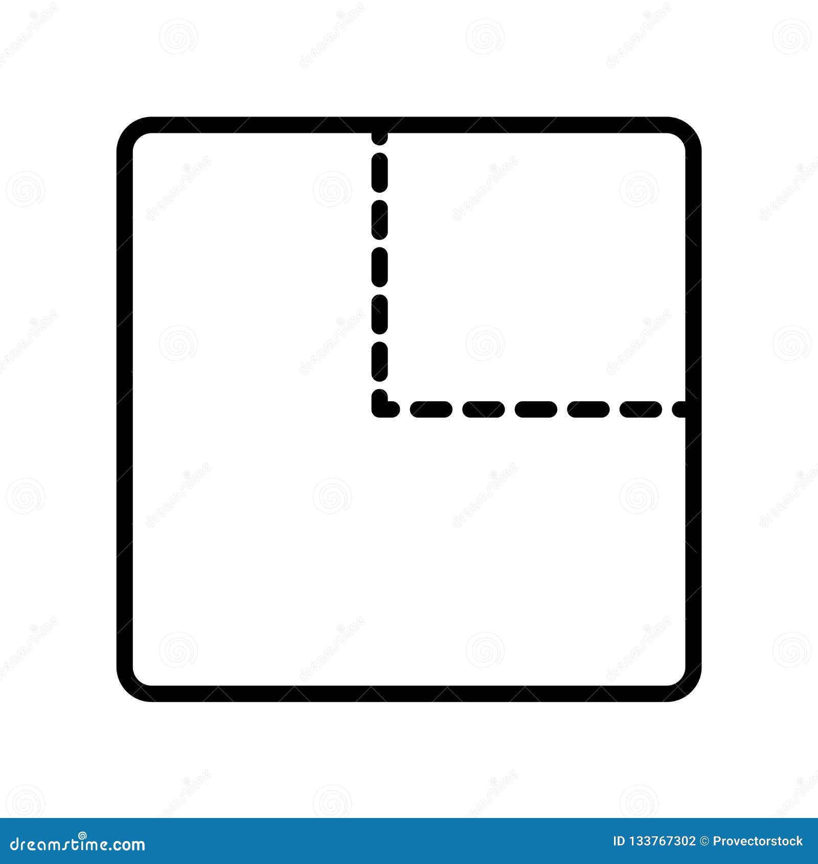 Select Icon Vector Sign and Symbol Isolated on White Background Stock ...