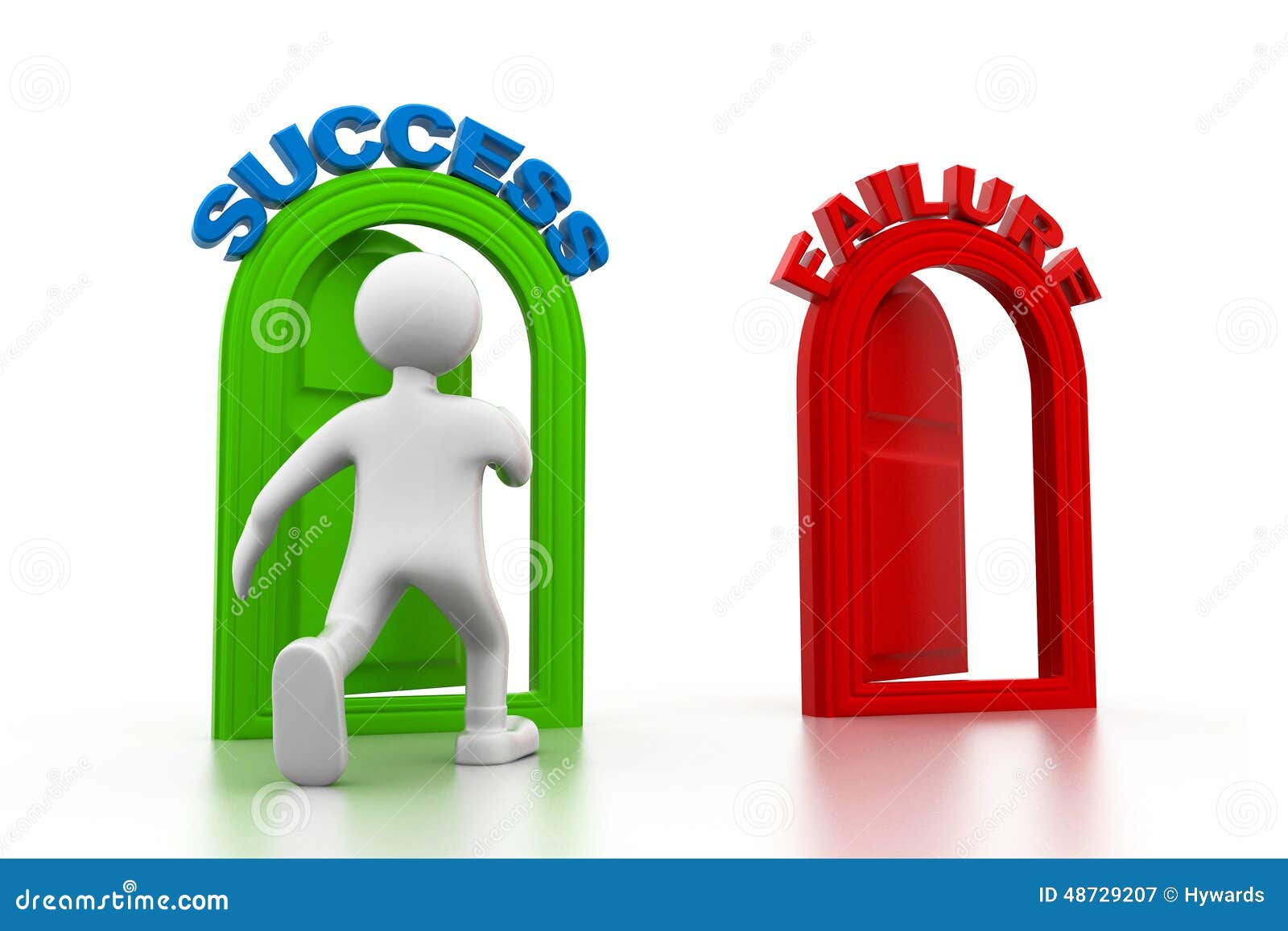 Select the right choice stock illustration. Illustration of future ...