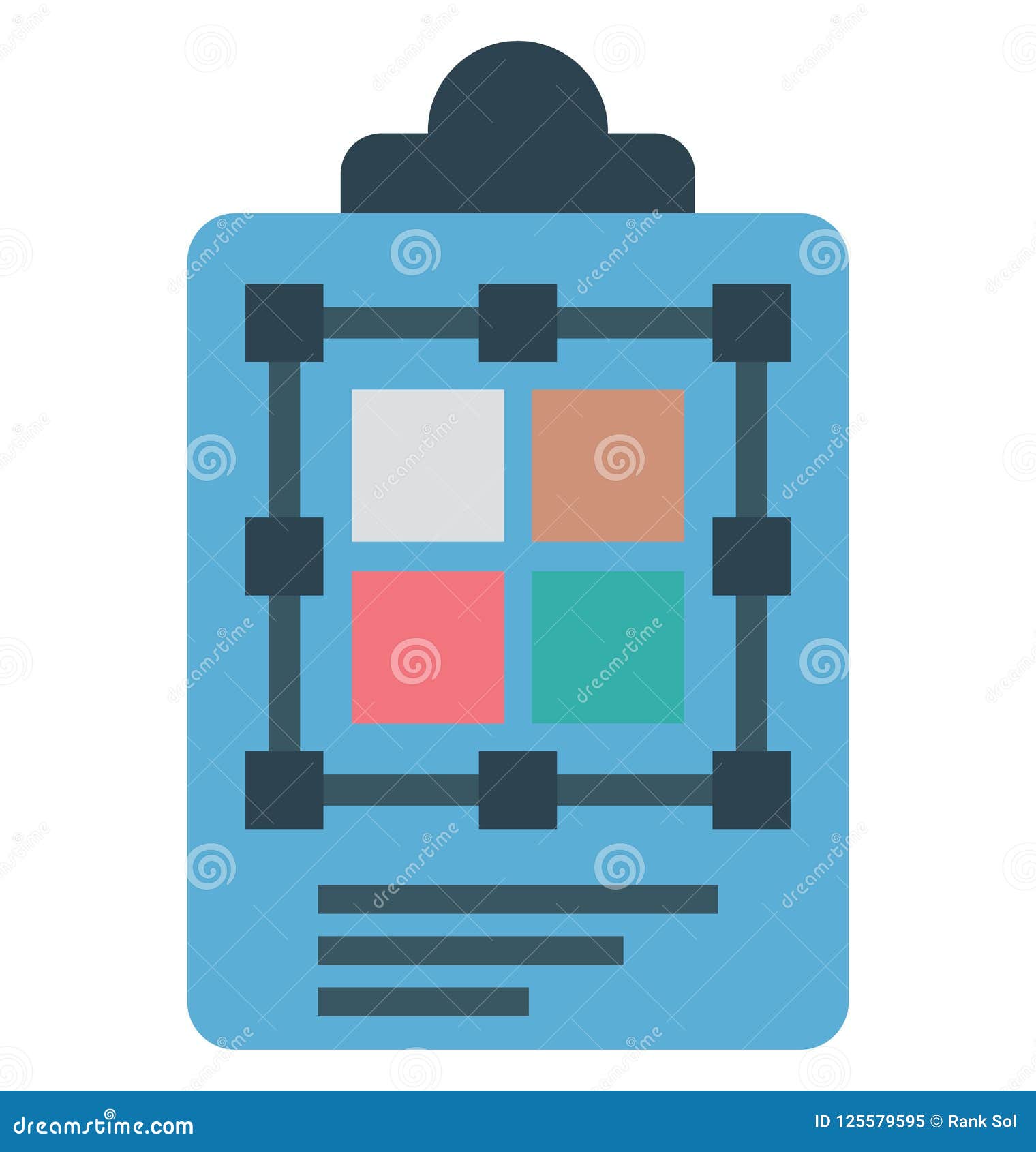 Select Text, Selection Square Isolated Vector Icon Stock Vector ...
