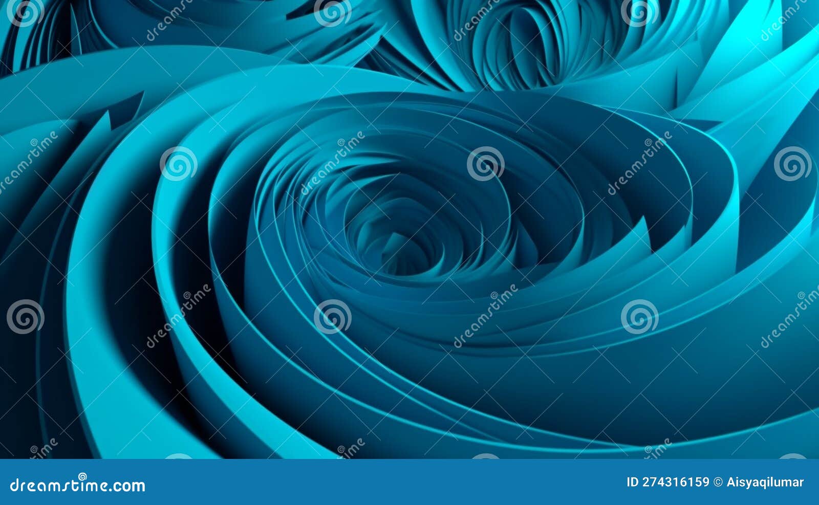 Selected Focused on Abstract Folded Paper Effect. Blue Pattern and ...